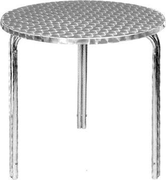 Bolero Ibiza Table Ronde Bistro Empilable 600 mm - Bolero