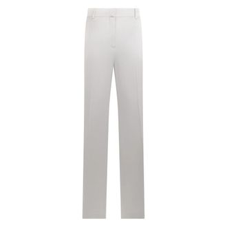 Alberta Ferretti Gerade geschnittene Hose - - Trousers - Damen - Wei&szlig; - L