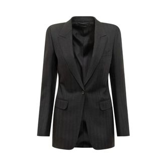 Tom Ford Einreiher-Jacke - - Jackets - Damen - Schwarzk - S