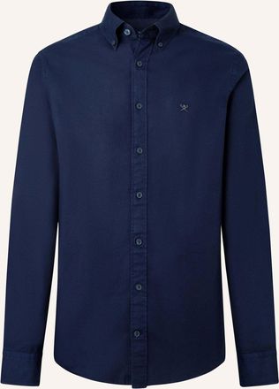 Hackett Freizeithemd Ess Gmt Dyed Oxford blau