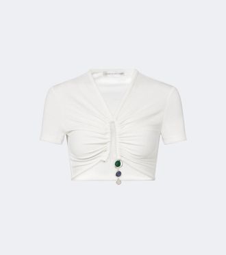 CHRISTOPHER ESBER Verziertes Cropped Top