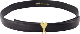 Ami De Coeur Schnalle 25mm G&uuml;rtel - - Accessories - unisex - Schwarzk - 85 CM