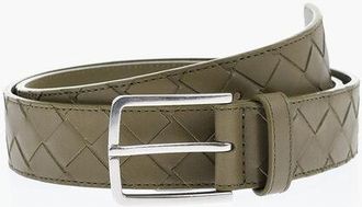 Bottega Veneta Braided Leather Belt 40mm Gr&ouml;&szlig;e 105