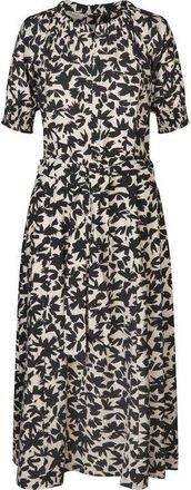 Masai Maxikleid MaNivanya Armdetails, Blumendruck