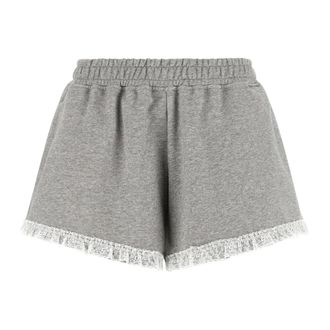 Ganni Damen, Shorts, Grau, SGr&ouml;&szlig;e