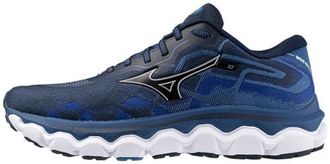 Mizuno Homme Mens Wave Horizon 7 Chaussure de Course, Robe Bleu Argent, 42.5 EU