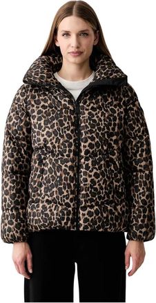 DKNY Dkny, Femme, Vestes, Brun, Taille: 42 FR Veste courte matelass&eacute;e