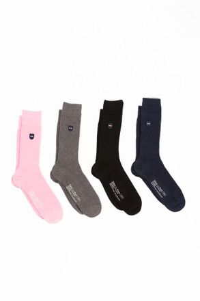 Eden Park Coffret De Quatre Paires De Chaussettes Unies