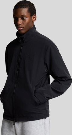 Lyle & Scott Keyline Windbreaker-Jacke - Schwarz
