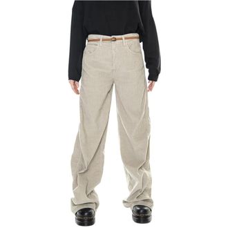 Alessia Santi Cordhosen - - Trousers - Damen - Beige - S