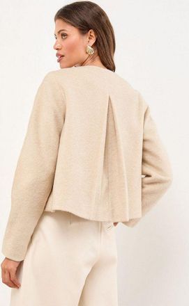 Lipsy Kurzjacke Lipsy strukturierte, kurze Bomberjacke (1-St)