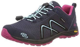 Br&uuml;tting Bruetting Guide, Chaussures de Randonn&eacute;e Basses Fille, Bleu (Marine/Pink/T&uuml;rkis Marine/Pink/T&uuml;rkis), 31 EU