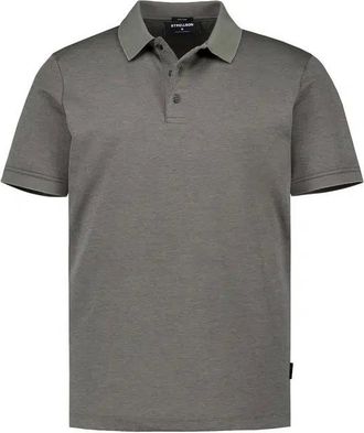 Strellson Herren Polo-Shirt gr&uuml;n Baumwoll-Jersey