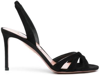 Aquazzura Sandalen - Sandals Black - Gr. 37,5 (EU) - in Schwarz - f&uuml;r Damen