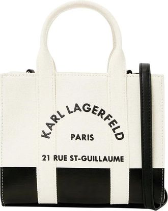 Karl Lagerfeld Shopper - RUE ST-GUILLAUME MINI TOTE-BAG Shopper - Gr. unisize - in Schwarz - f&uuml;r Damen