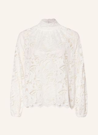 van Laack Van Laack Blusenshirt Vl-Yemina-Xx Aus Spitze weiss