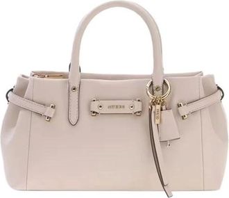 Guess Dorothy Sm Girlfriend Satchel - - Bags - Damen - Wei&szlig; - ONE SIZE