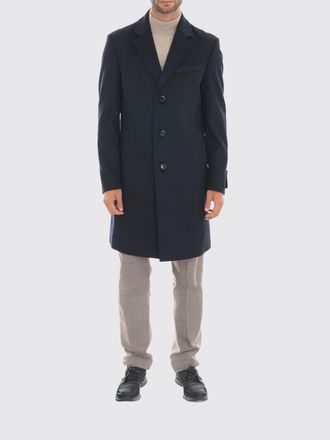 HUGO BOSS Mantel Herren Farbe Blau