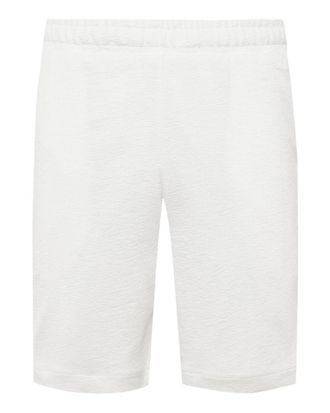 Lacoste Sommerliche Shorts aus strukturiertem Jersey in
