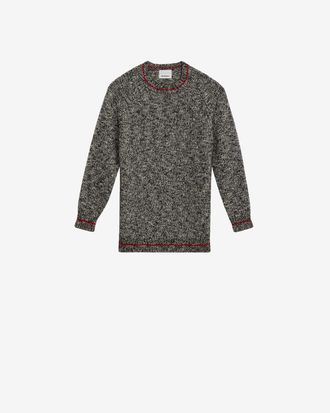 Isabel Marant Pull Ivanhoa - Homme - &Eacute;cru-anthracite - Taillel - Isabel Marant