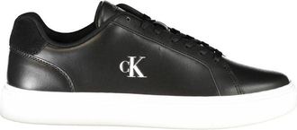 Calvin Klein Schwarzer Polyurethan Herren Sneaker