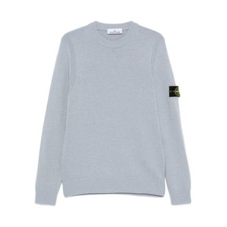 Stone Island Round-Neck Strickwaren - - Knitwear - Herren - Grau - L