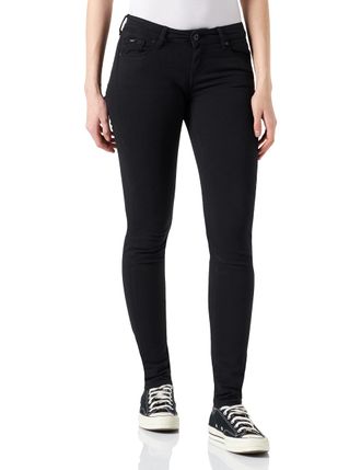 Teddy Smith Damen T-You MC T-Shirt, gelb, fluoreszierend, Large