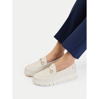 U.S.Polo Association Halbschuhe U.S. Polo Assn. EO-NOVA001W/6L1 &Eacute;cru