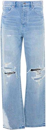 Purple Jean Droit - Bleu