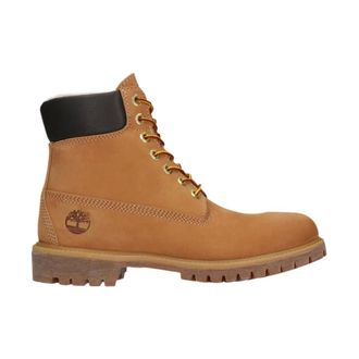 Timberland Homme, Chaussures, Brun, Taille: 41 1/2 EU Bottines &agrave; oeillets m&eacute;talliques et bout rond