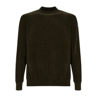 Suns Carlos Strickware mit Chenille-Effekt - - Knitwear - Herren - Grau - M