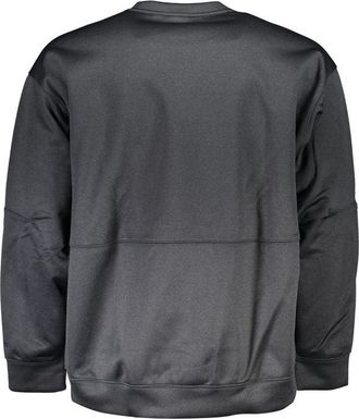 Calvin Klein Crew-Neck Polyester Sweatshirt - Black
