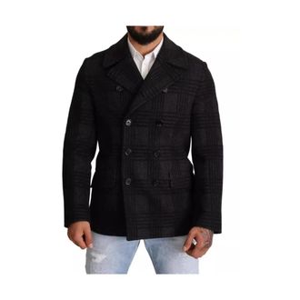 Dolce & Gabbana Trenchcoat Jacke - - Coats - Herren - Schwarzk - M