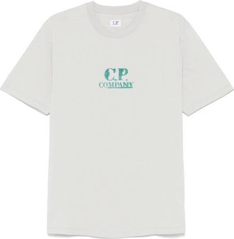 C.P. Company C.p. Company, Homme, Tops, Gris, Taille: XL T-shirt &Eacute;l&eacute;gant