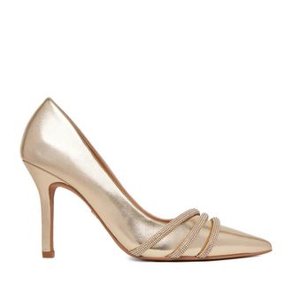 Nine West High Heels Nine West CEO-MARIAM-01 Goldfarben