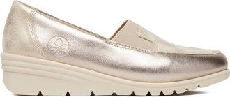 Rieker Halbschuhe L5351-60 Goldfarben