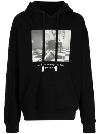 Haculla hoodie à imprimé photographique - Noir