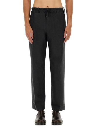 Dries Van Noten Wool Trousers - Gray