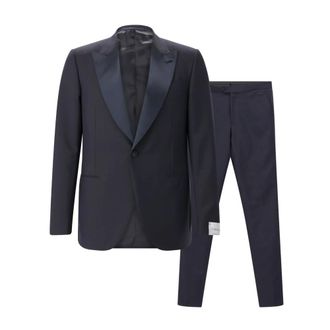 Caruso Smoking Norma - Homme - Costumes - Bleu - Taille: 3XL