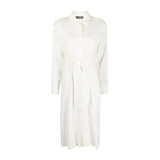 Lorena Antoniazzi Robe Style Maxikleid - - Dresses - Damen - Wei&szlig; - M