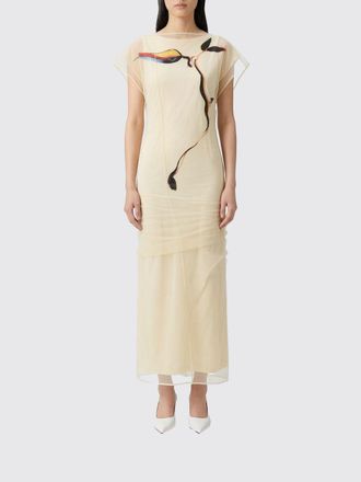 Sportmax Robe Viale en jersey imprim&eacute;