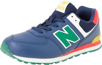 New Balance Jungen 574 Sneaker, Nb Navy, 38.5 EU