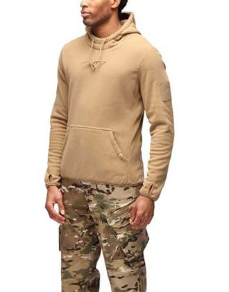 Viper Tactical Sweatshirt &agrave; Capuche - pour Homme - en Polaire - Coyote - M