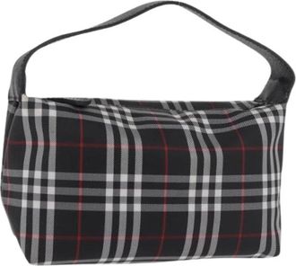 Burberry Pre-owned Vintage Nylon Hand Bag - Femme - Pre-owned - Noir - Taille: ONE Size