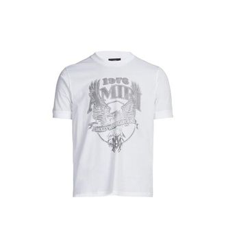 Amiri T-shirt imprim&eacute; &agrave; col rond en coton