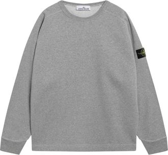 Stone Island Homme, Sweatshirts et sweats &agrave; capuche, Gris, Taille: L Melange SweaT-shirt