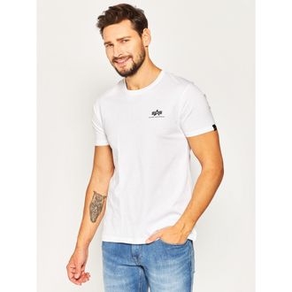 Alpha Industries Alpha Industries T-Shirt Basic 188505 Wei&szlig; Regular Fit