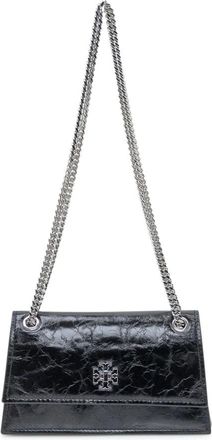Tory Burch Femme, Sacs, Noir, Taille: ONE Size Mini Sac Bandouli&egrave;re Kira &agrave; Fermoir Pivotant