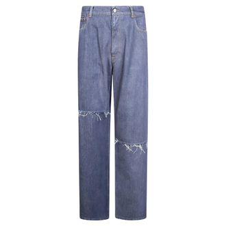 Maison Margiela 5-Pocket-Hose - - Jeans - Herren - Blau - W34