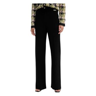 Silvian Heach Femme, Pantalons, Noir, Taille: 38 FR Pantalon ample pliss&eacute;